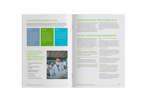 Steps to improve sustainability practices in your lab